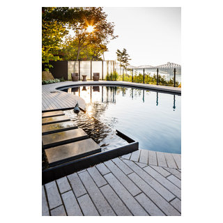 Techo-Bloc Design Gallery - Transitional - Swimming Pool & Hot Tub ...