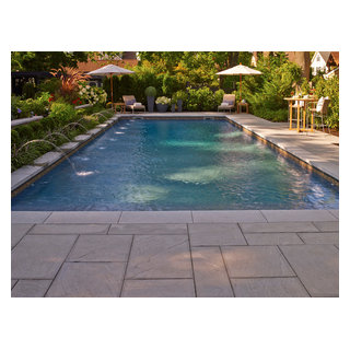 Techo-Bloc Styling Shoot - Transitional - Pool - New York - by Deborah ...