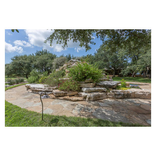 Texas Hill Country Ranch Pool with Water Slide - Pool - Austin - by ...