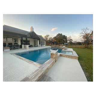 The Crumpler Family Project - Modern - Pool - Houston - by Island Life ...