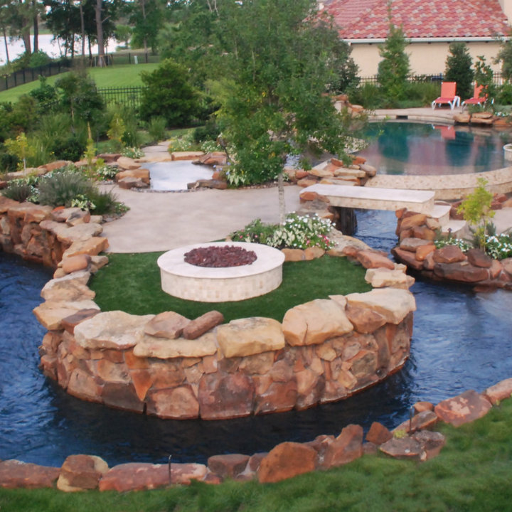 Lazy River Pool - Photos & Ideas | Houzz