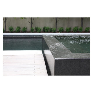 The Negative Edge Raised Spa - Contemporary - Pool - Melbourne - by ...