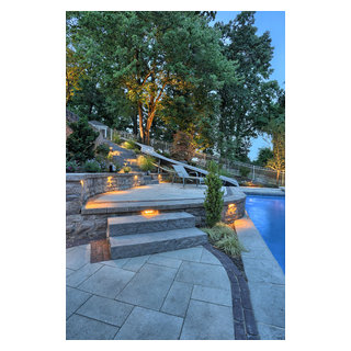 THE TERRACED POOLSIDE - Modern - Pool - Philadelphia - by Hummels ...