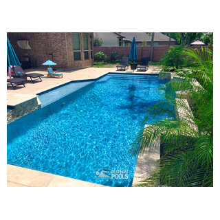 The Tyler Family Oasis - 100K - 125K - Contemporary - Pool - by ...