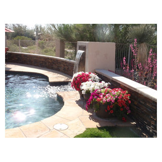 The Windstone Residence - Contemporary - Pool - Phoenix - by The Design ...