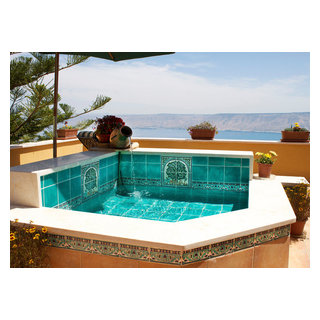 Tile Murals - Mediterranean - Pool - Other - by The Armenian Ceramics ...