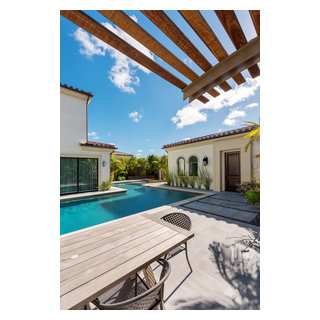 Timeless Pool Design - Irvine - Modern - Swimming Pool & Hot Tub ...