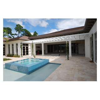 Trellis / Pergolas - Contemporary - Pool - Miami - by Coastal Screen ...