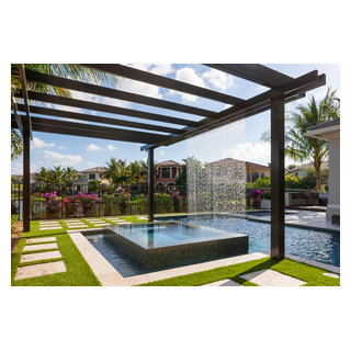 Trellis / Pergolas - Contemporary - Pool - Miami - by Coastal Screen ...
