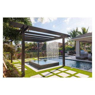 Trellis / Pergolas - Contemporary - Pool - Miami - by Coastal Screen ...