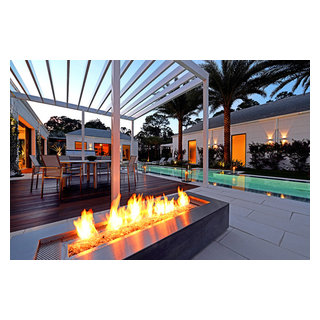 Trellis / Pergolas - Contemporary - Pool - Miami - by Coastal Screen ...
