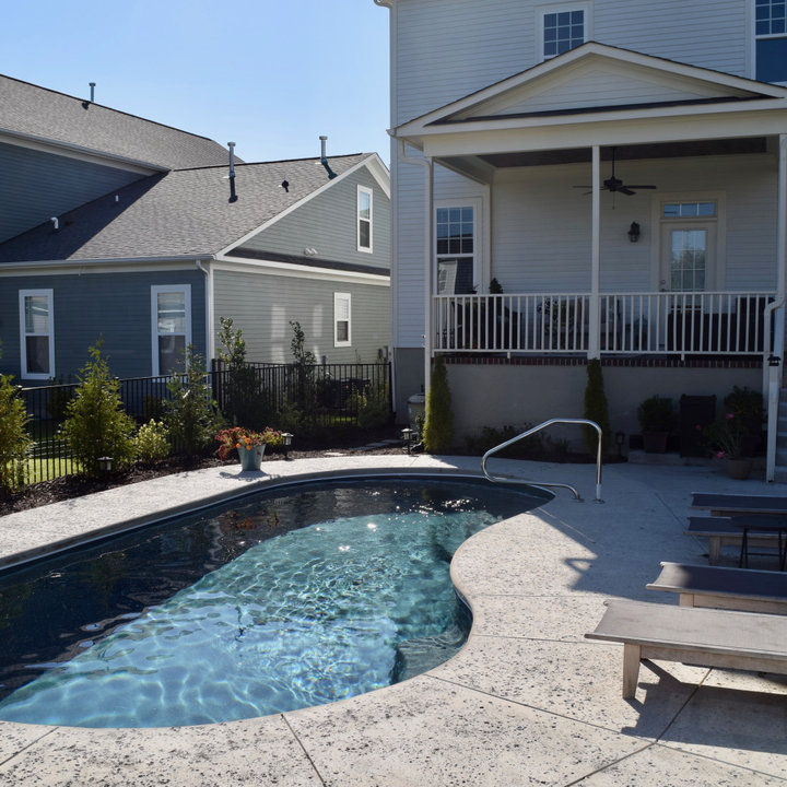 75 Beautiful Kidney-shaped Swimming Pool Ideas and Designs - September ...