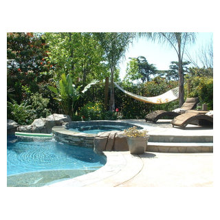 Tropical Pool - Exótico - Piscina - San Diego | Houzz