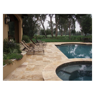 Tuscan Style Pool and Spa Design - Mediterranean - Pool - Seattle - by ...