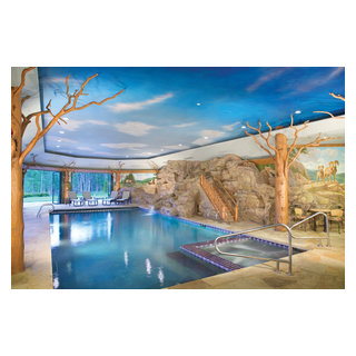 TYL Ranch - Rustic - Pool - Denver - by Gunson Custom Mountain ...
