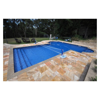 Unique, Attractive & Functional T-Shape Pool Design by Gappsi - Pool ...