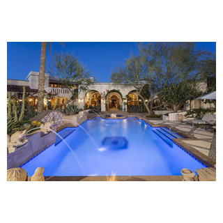Valley Vista Residence - Mediterranean - Pool - Phoenix - by Carson ...