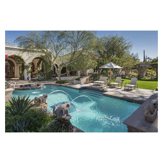Valley Vista Residence - Mediterranean - Pool - Phoenix - by Carson ...