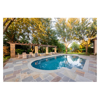 Vaquero Renovation - Transitional - Pool - Dallas - by Randy Angell ...
