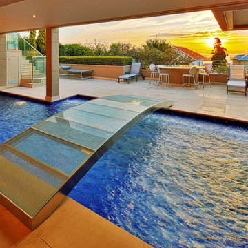 Bridge Over Pool - Photos & Ideas | Houzz