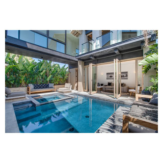 Venice Architectural Contemporary - Beach Style - Pool - Los Angeles ...