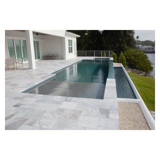 Venice Beach - Bayshore Circle - Vanishing Edge Swimming Pool ...