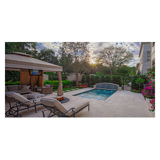 Veranda by the Fountains - Traditional - Pool - Houston - by Water's ...