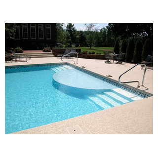 Vinyl Liner Swimming Pools - Traditional - Pool - Louisville - by ...
