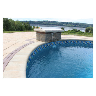 Wappingers Falls Poolscape - Traditional - Pool - New York - by ...