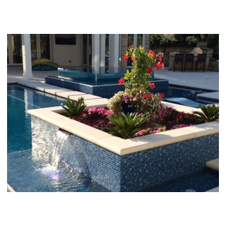 Water Weirs - Contemporary - Pool - Cleveland - by Cloonan Design ...