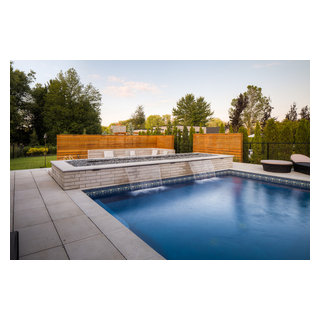 Waterfalls and sheer descents - Pool - Toronto - by Pool Craft | Houzz