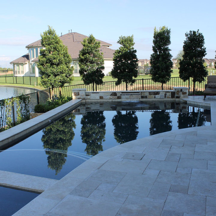 Ocean Blue Pebble Sheen - Photos & Ideas | Houzz