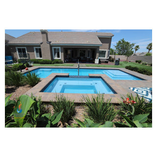 Wet Decks, Baja Shelf, Tanning Ledge, Shamu Shelf - Pools - Las Vegas ...