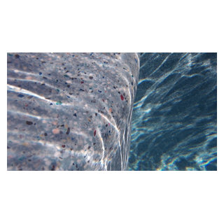 Wet Edge Pearl Matrix & Primera Stone Combinations - Traditional - Pool ...