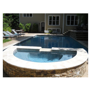 Wet Edge Primera Stone Tahoe Coast - Traditional - Pool - Atlanta - by ...