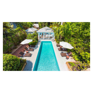 Williams Pool House - Traditional - Pool - Miami - by Matthew Fowler ...