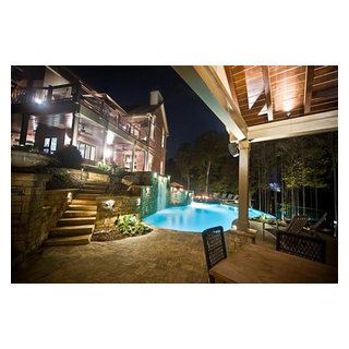 Willis Infinity Edge Pool / Total Design-Build Project - Pool - Atlanta ...