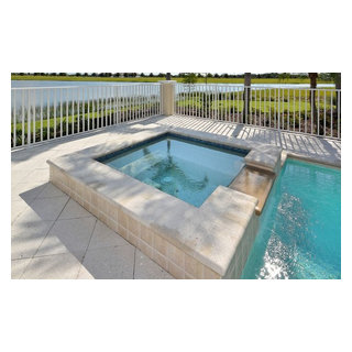 Windward Model - Tropical - Pool - Tampa - by Nutter Custom ...