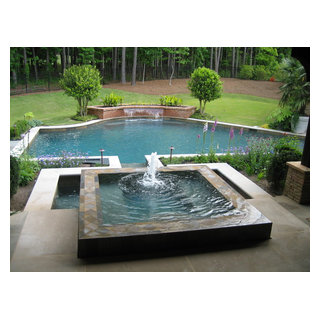Windward Pool - Traditional - Pool - Atlanta - by Artistic Pools ...