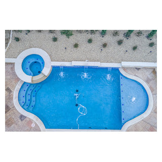 Woodbridge Residential Pool & Outdoor Living - Mediterranean - Pool ...