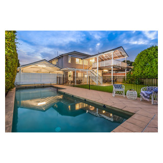 Wynnum Queenslander - Traditional - Pool - Brisbane - by User | Houzz