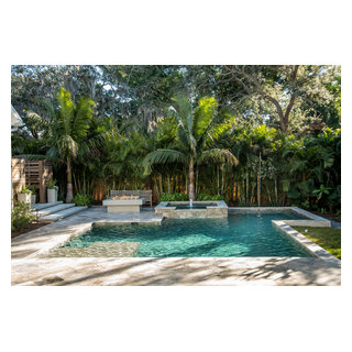 Yoga Garden - Contemporary - Pool - Tampa - by Ninzan Studio, LLC | Houzz