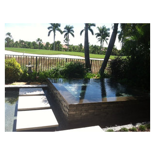 Zen Garden Pool & Spa - Asian - Swimming Pool & Hot Tub - Miami - by ...