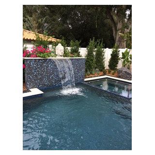 Zen Inspired Pool Design - Pool - Tampa - by Landmark Pools, Inc. | Houzz