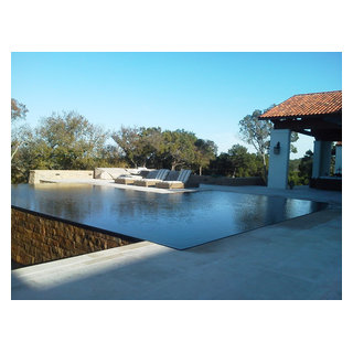 Zero Edge Pool in Georgetown - Contemporary - Pool - Austin - by Ocean ...