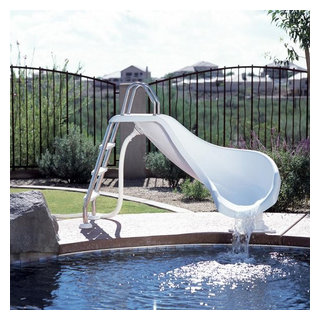 Zoomerang Complete Pool Slide by Inter-Fab - Contemporary - Pool ...