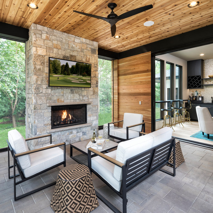 75 Beautiful Contemporary Veranda Ideas and Designs - December 2022 ...