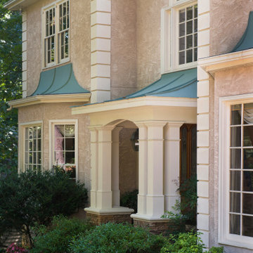 Square Columned Portico - Photos & Ideas | Houzz