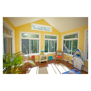 A Beach Woods Community Custom Built Home - Traditional - Porch - Grand ...
