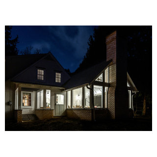 An Exterior Living Room - Transitional - Porch - Philadelphia - by ...